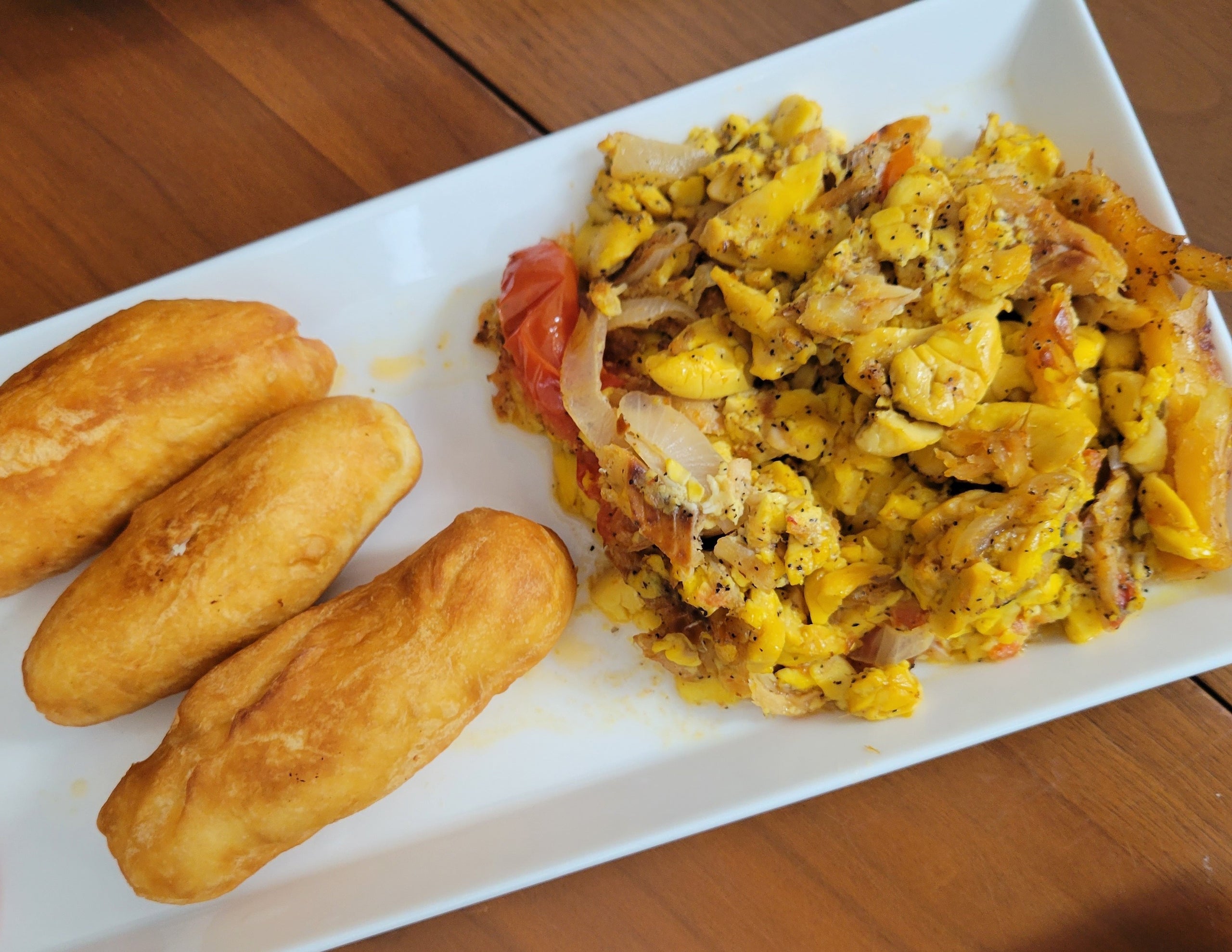 Ackee and Saltfish with Festival | Robinson Valley